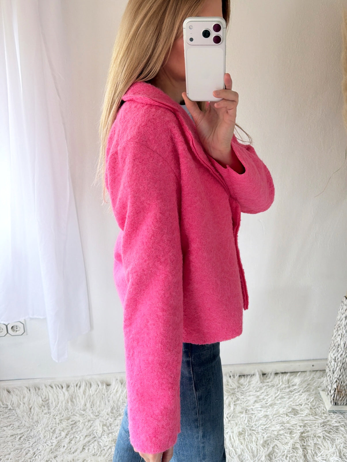 Kurzjacke Color Code Frühlings Must-Have in Pink – Uhlala Fashionstore