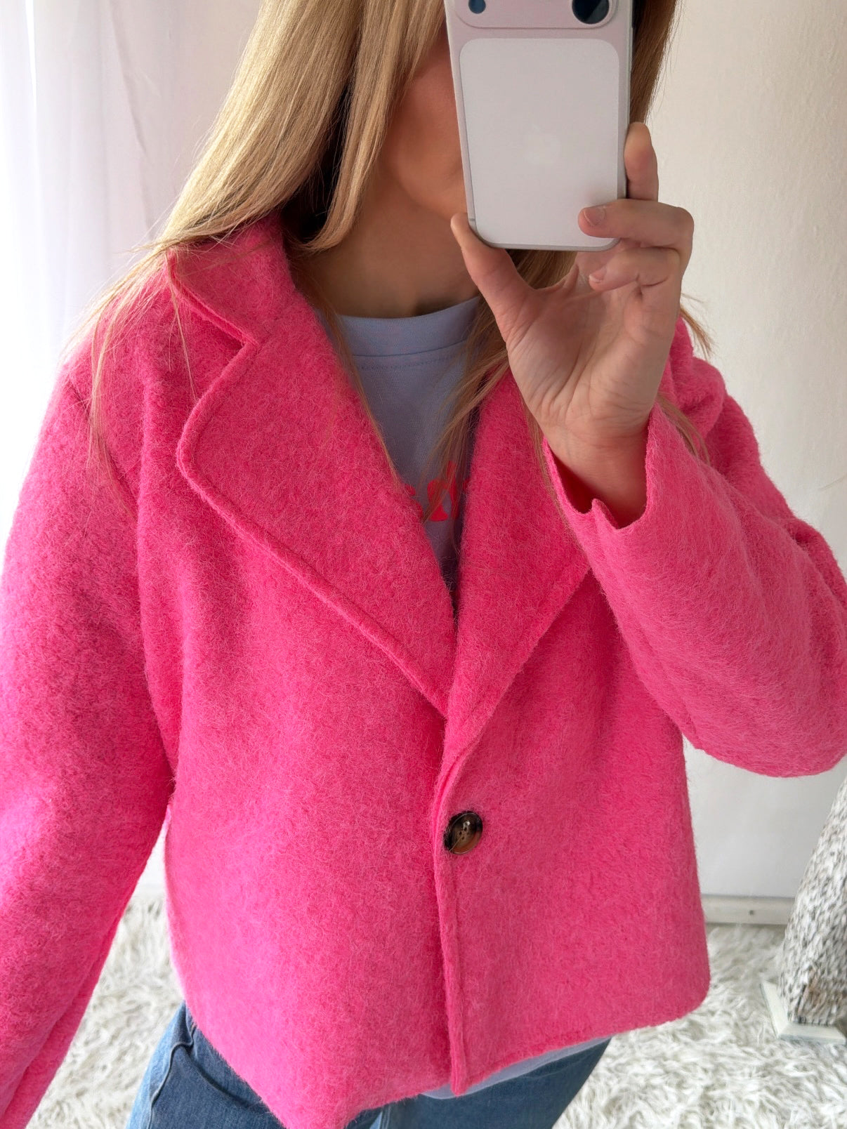 Kurzjacke Color Code Frühlings Must-Have in Pink – Uhlala Fashionstore